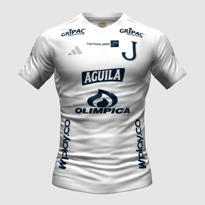 Junior de Barranquilla 2024 - Centenario Kit - FIFA Kit Creator Showcase
