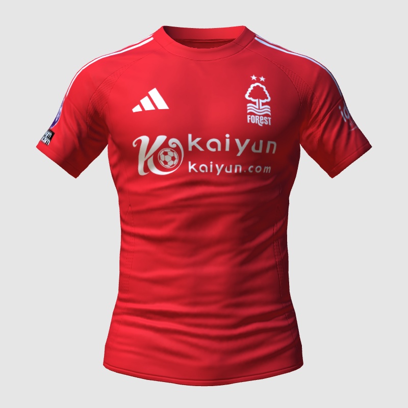 Nottingham Forest home kit 24/25 - FIFA Kit Creator Showcase