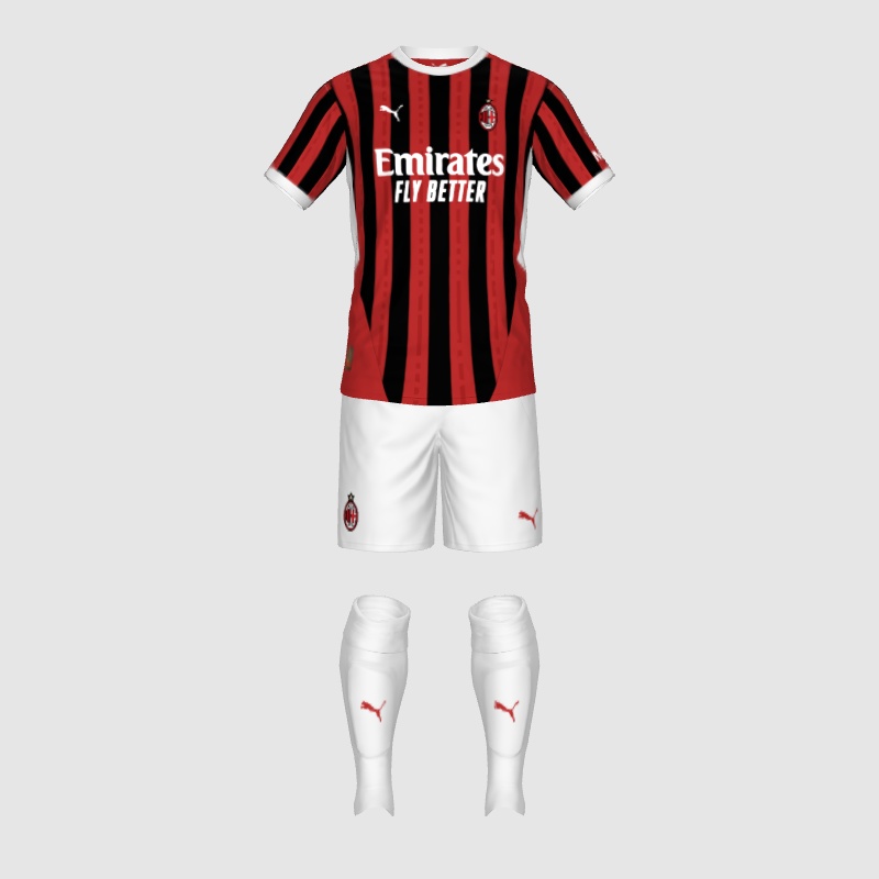 AC MILAN HOME KITS 2024 - FIFA Kit Creator Showcase