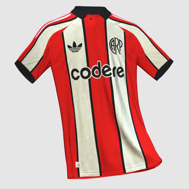 River Plate Trefoil Kit - FIFA Kit Creator Showcase