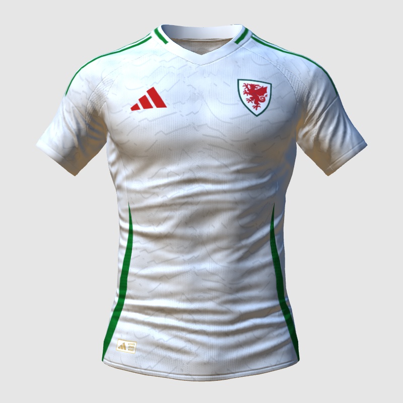 Wales Away Kit Concept 25/26 - FIFA Kit Creator Showcase