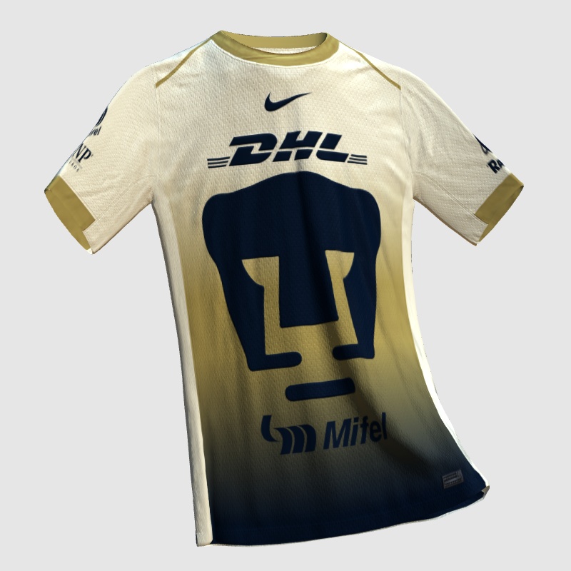 Pumas UNAM 25/26 Home Kit - FIFA Kit Creator Showcase