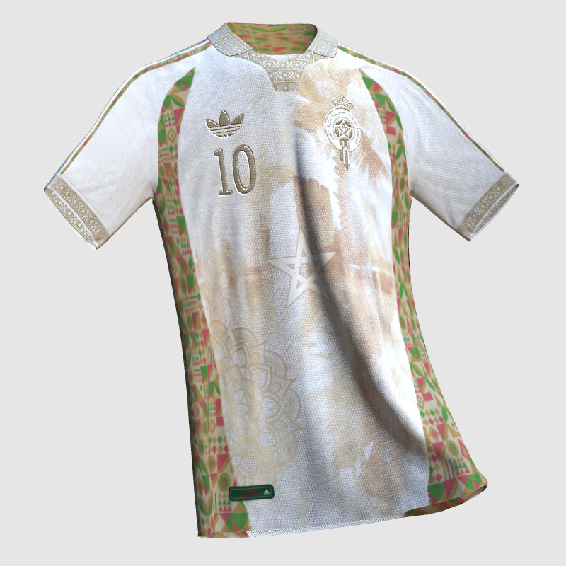 Morocco x ADIDAS x Home Kit Concept - FIFA Kit Creator Showcase