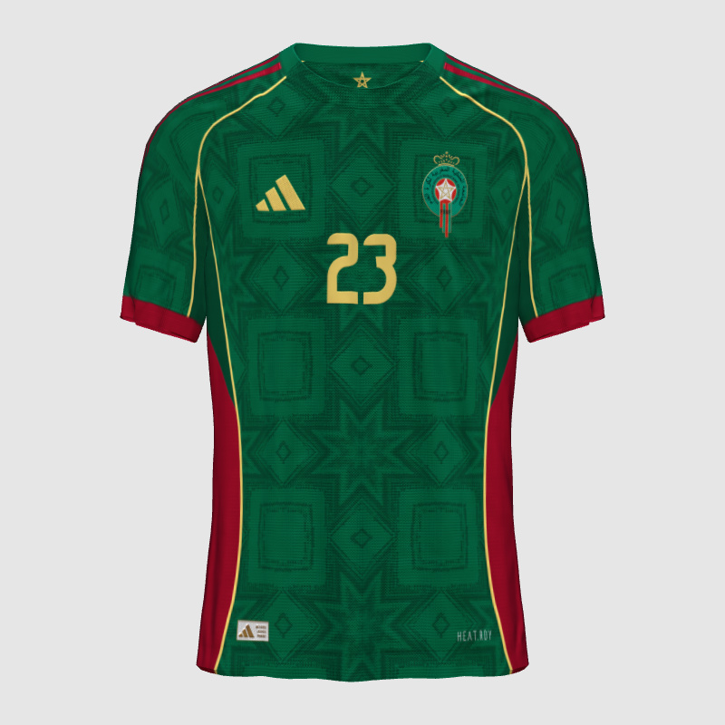 Morocco x Adidas Away Kit - FIFA Kit Creator Showcase