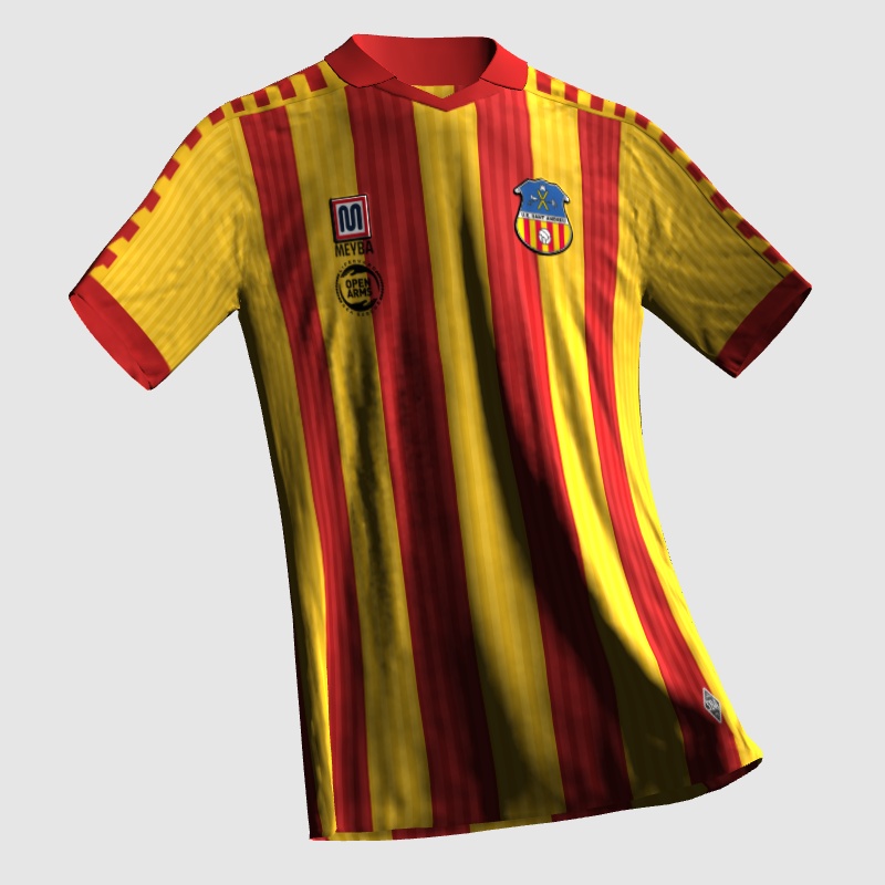 UE Sant Andreu 2024-25 Home Kit - FIFA Kit Creator Showcase