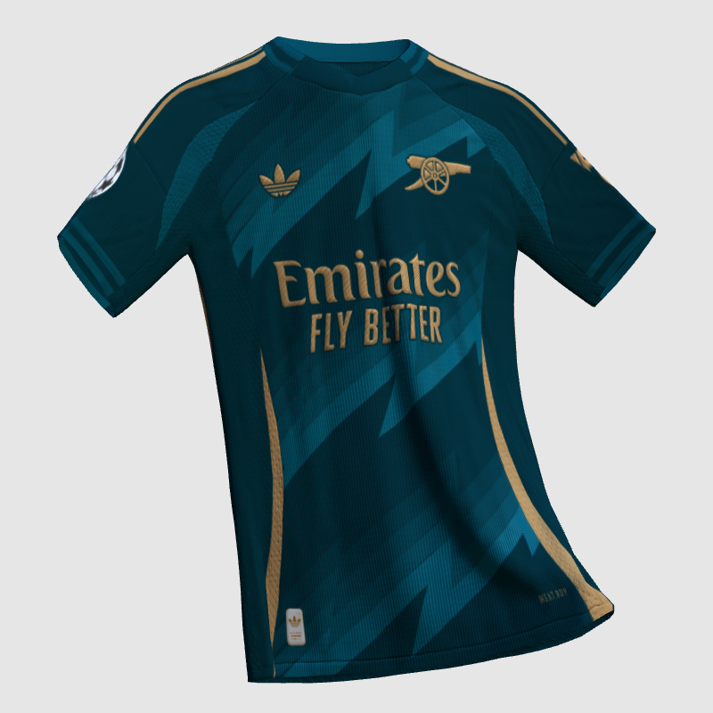 Arsenal UCL 24/25 3rd Concept - FIFA Kit Creator Showcase