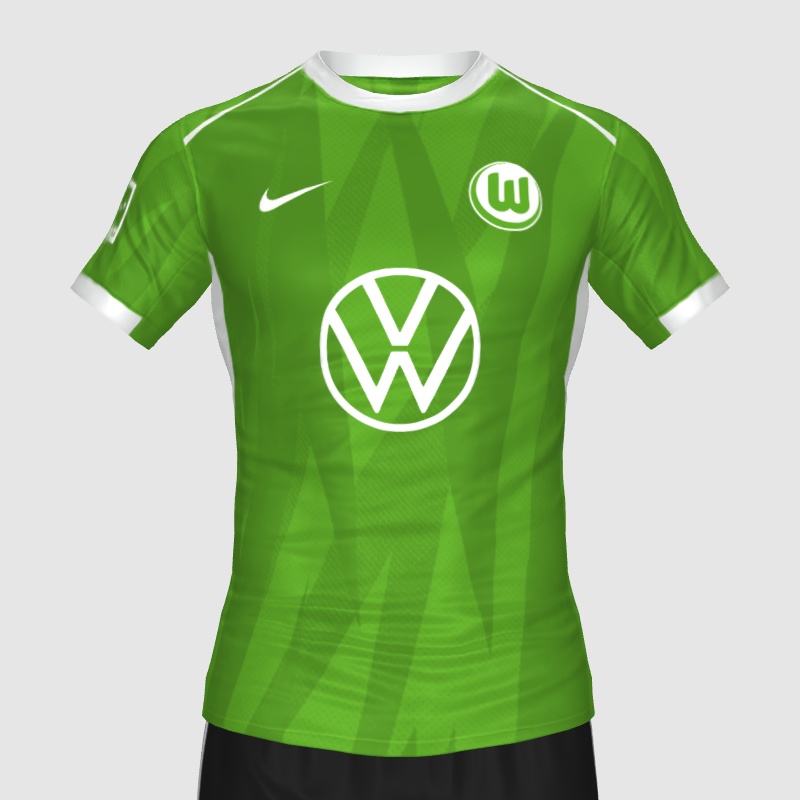 WOLFSBURG HOME KIT 25/26 - FIFA Kit Creator Showcase