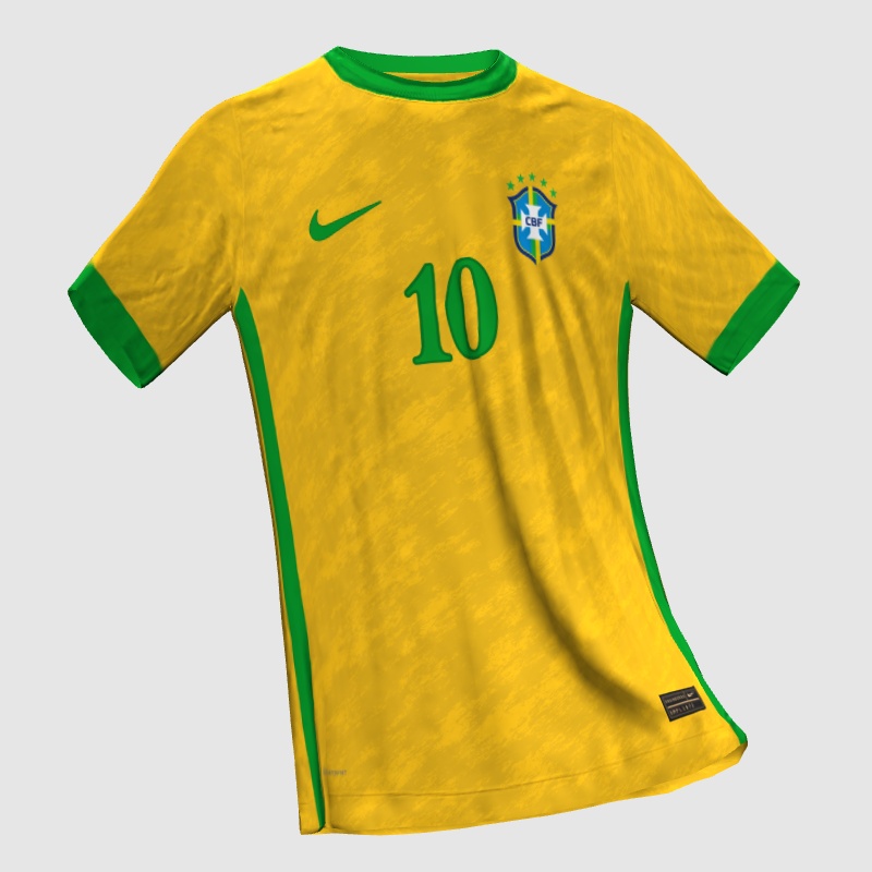Brazil 2026 World Cup Home Kit Concept - FIFA Kit Creator Showcase