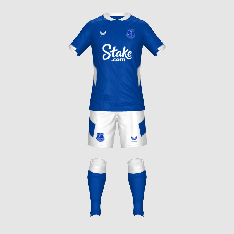 Everton Home 2025/26 Kit - FIFA Kit Creator Showcase