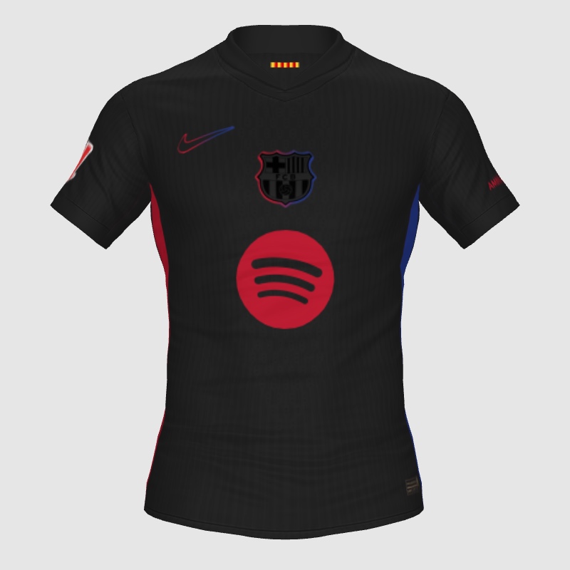 FC Barcelona 24/25 away kit - FIFA Kit Creator Showcase