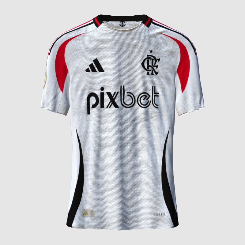 Flamengo x Adidas 25/26 Away - FIFA Kit Creator Showcase