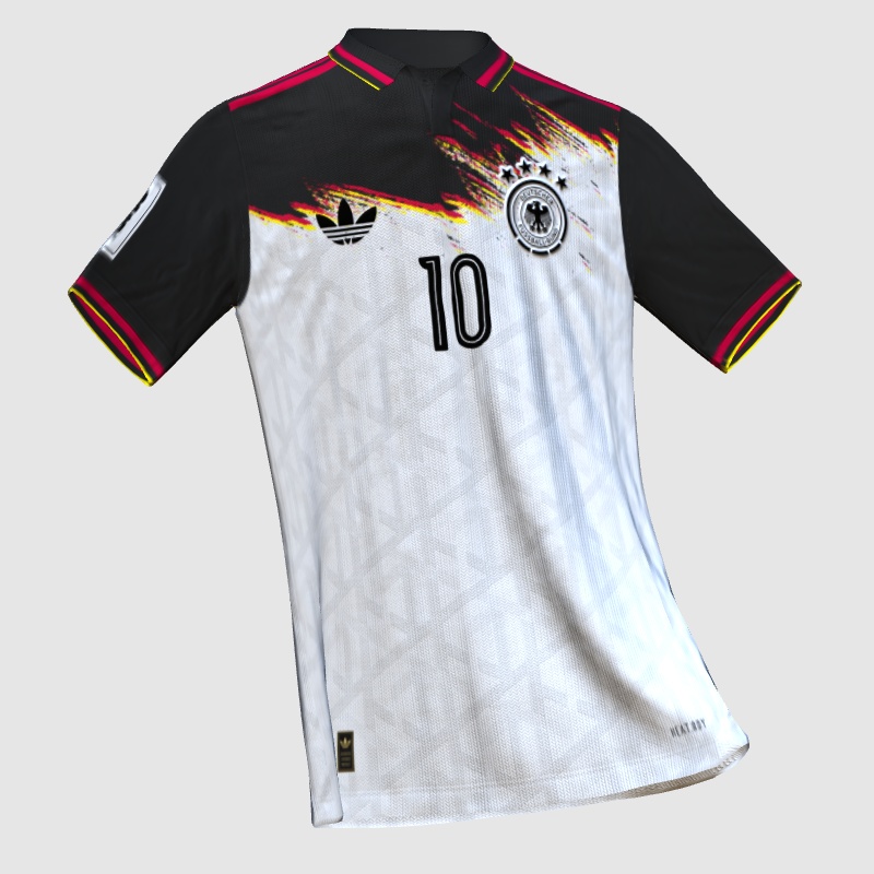 Germany x Adidas Trefoil home kit concept - FIFA Kit Creator Showcase