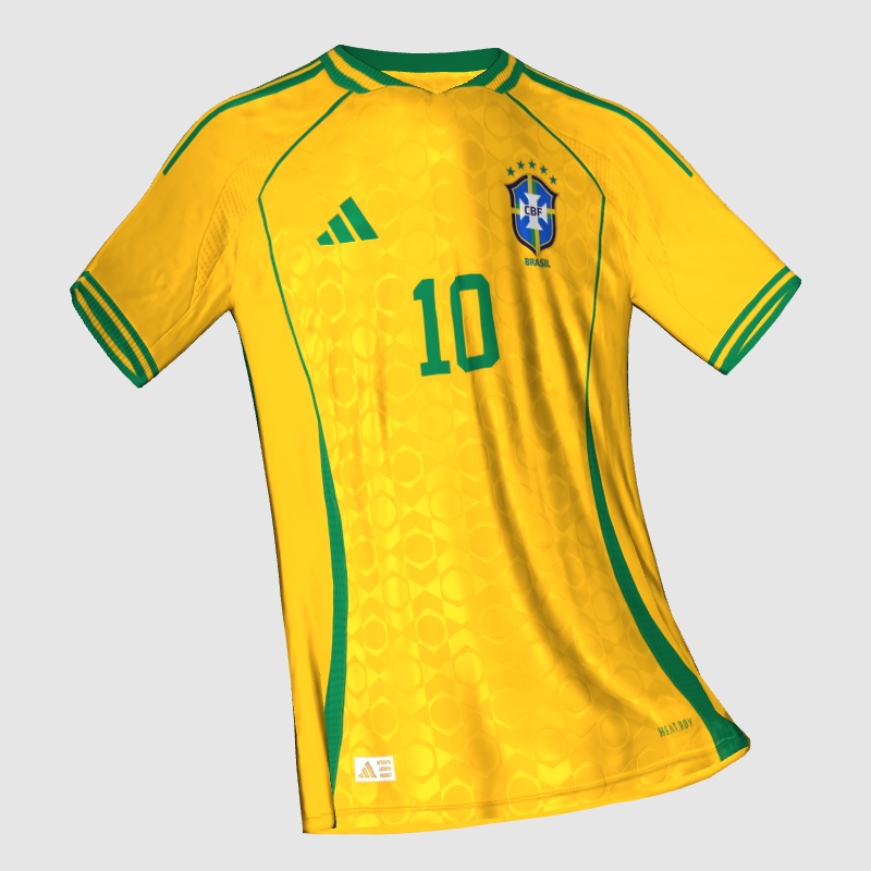 Brazil x Adidas Home - FIFA Kit Creator Showcase