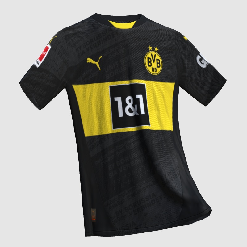 Borussia Dortmund Third Kit 2024/25 - FIFA Kit Creator Showcase