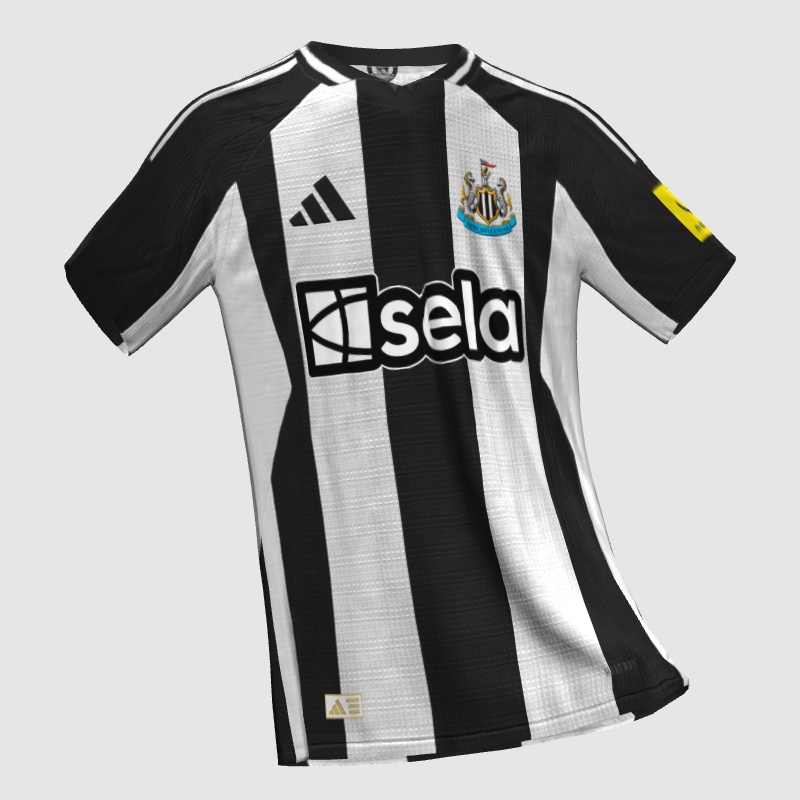 Newcastle United Home 2025 - Oficial - FIFA Kit Creator Showcase