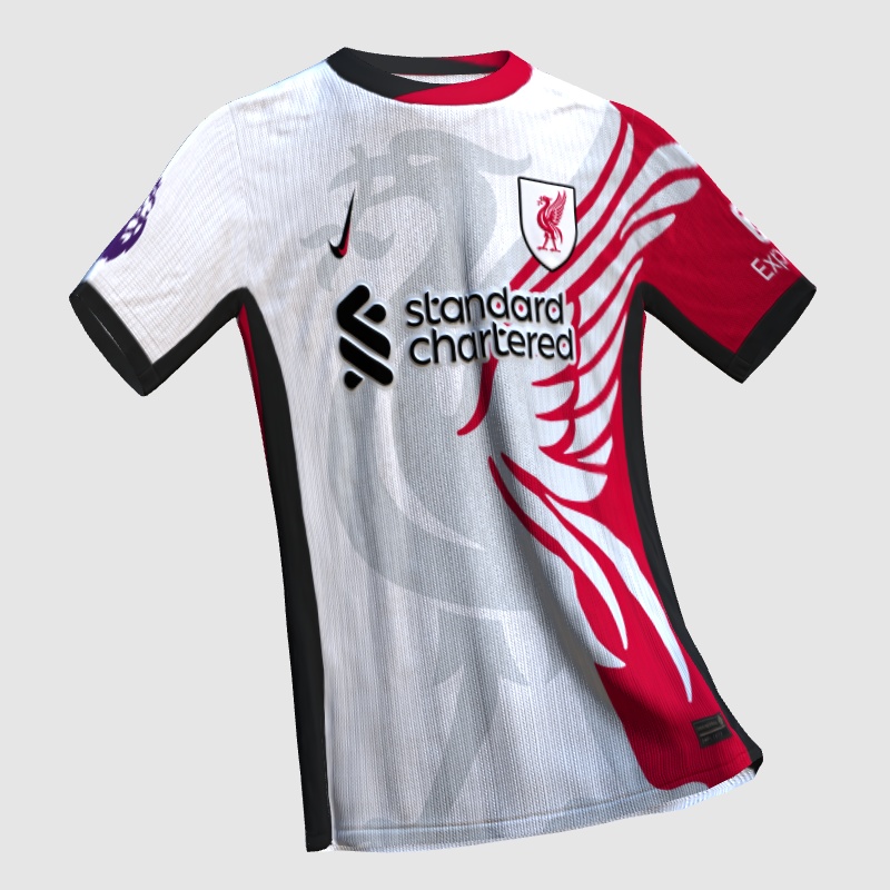 Liverpool x Nike Swoosh third kit concept - FIFA Kit Creator Showcase