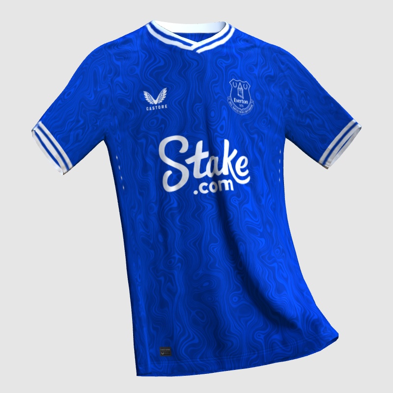 Everton 25/26 Home Kit Concept - FIFA Kit Creator Showcase