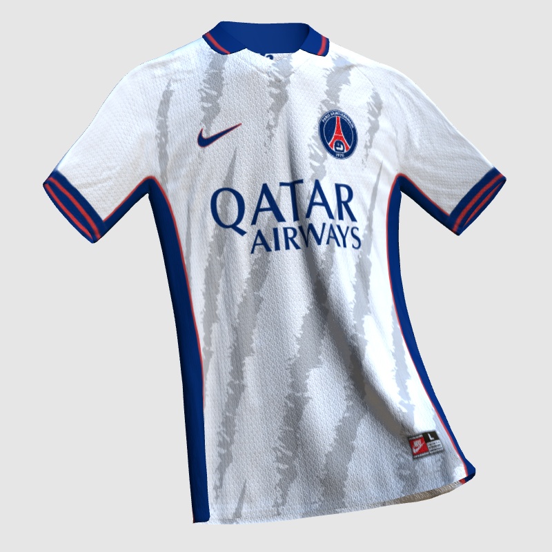 PSG 25/26 Away Kit Retro Style Concept - FIFA Kit Creator Showcase