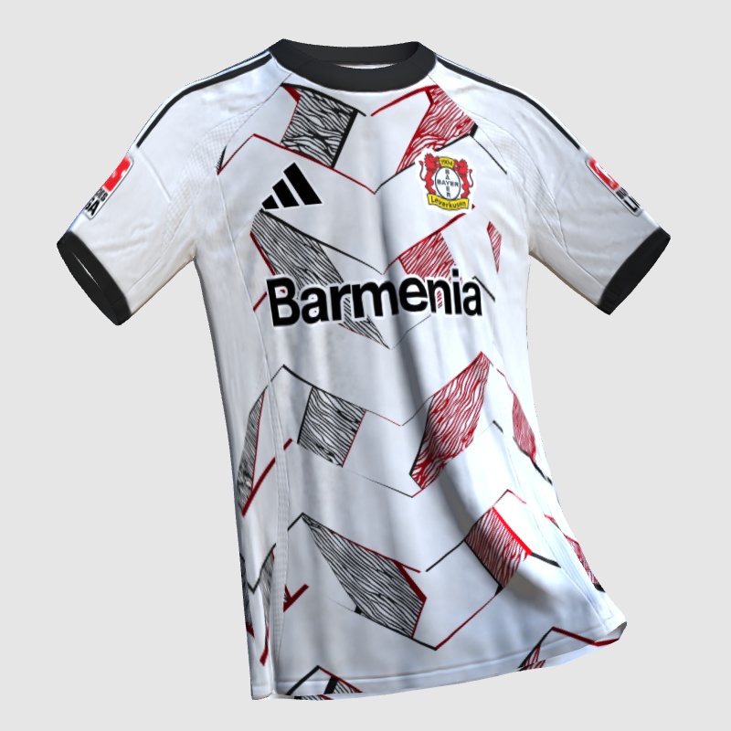 Bayer Leverkusen Adidas Away Kit - FIFA Kit Creator Showcase