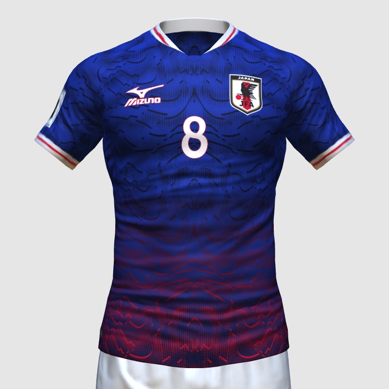 Mizuno x Japan Home Kit Concept - FIFA Kit Creator Showcase