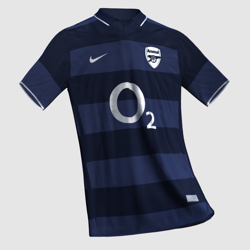 Arsenal TH14 O2 Kit - FIFA Kit Creator Showcase