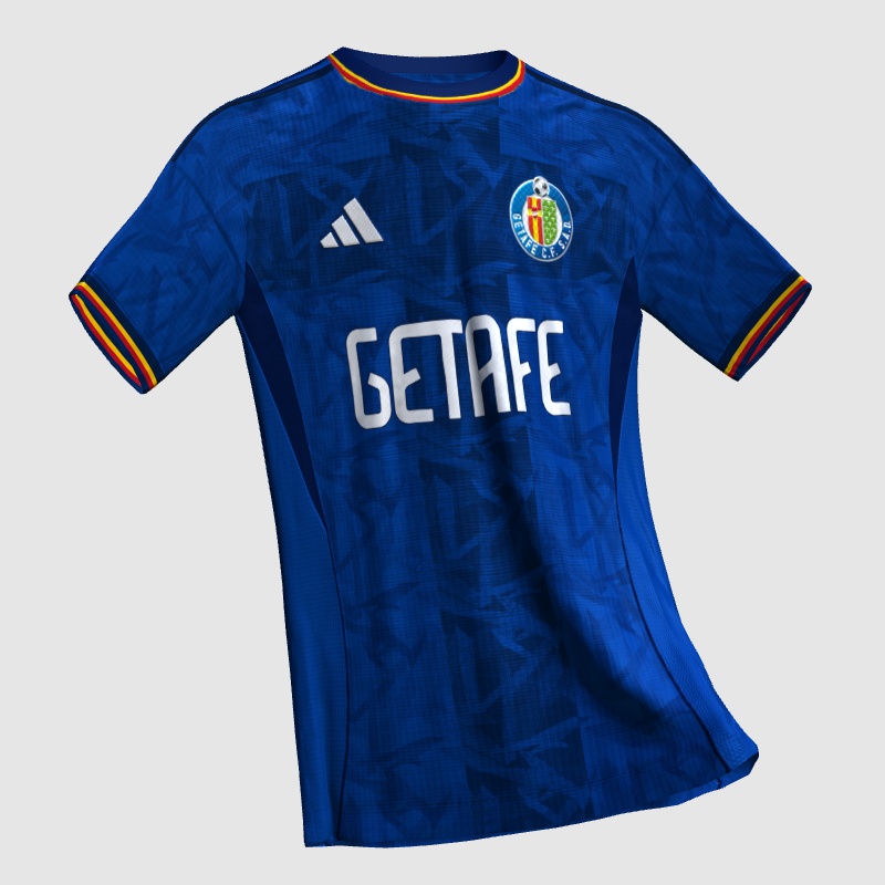 Getafe Adidas 25-26 Home Concept - FIFA Kit Creator Showcase