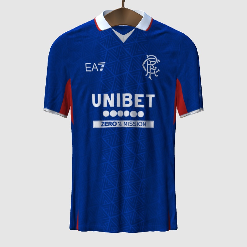 Rangers 25/26 Concept x EA7 - FIFA Kit Creator Showcase
