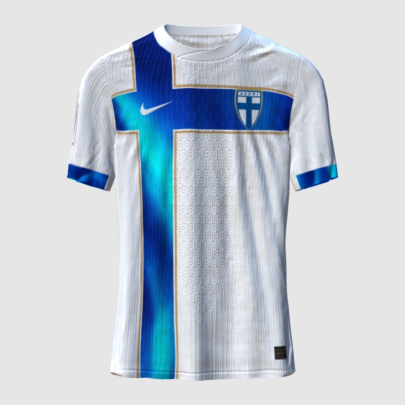 Finland x Nike 24/25 Home - FIFA Kit Creator Showcase