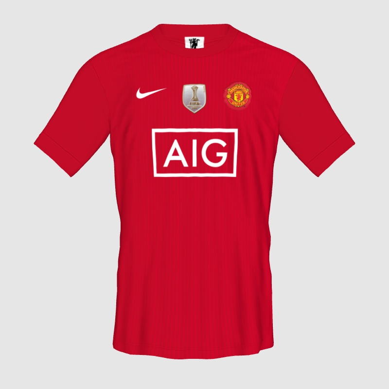 Manchester United 2008/2009 Home Kit - FIFA Kit Creator Showcase
