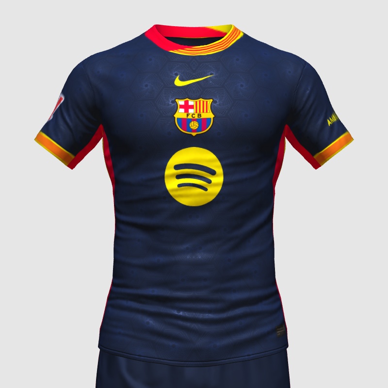 Barcelona Third Kit Concept - FIFA Kit Creator Showcase