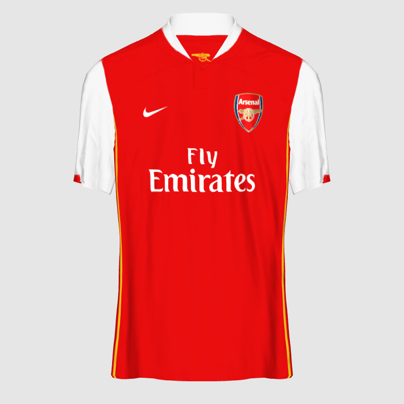 Arsenal 2006/07 home - FIFA Kit Creator Showcase