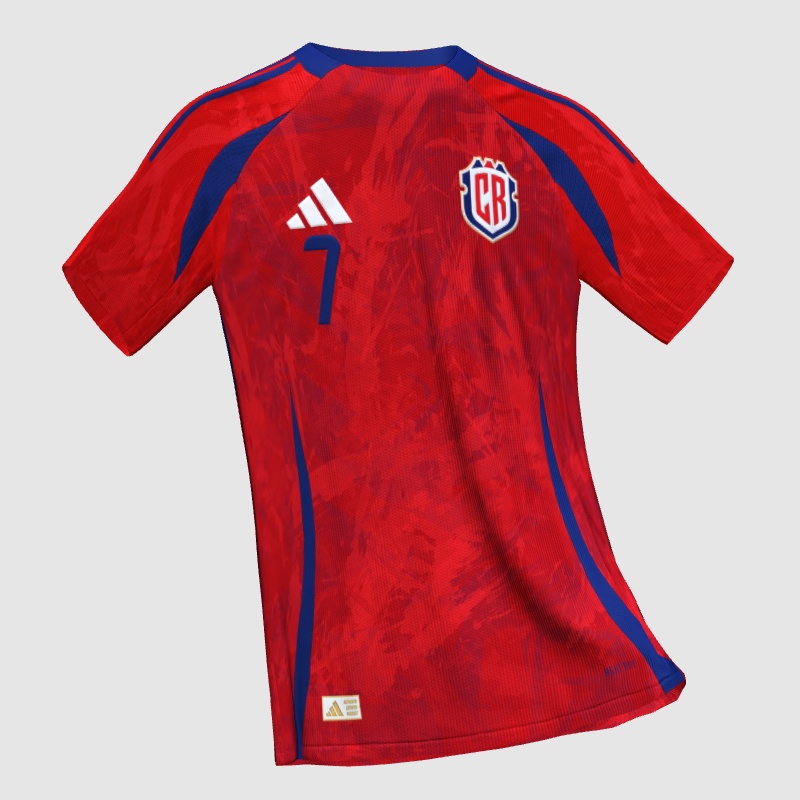 Costa Rica 2026 Home Kit (Alex) - FIFA Kit Creator Showcase