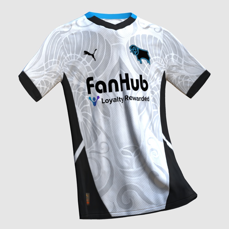 Derby County | Puma | Home - FIFA Kit Creator Showcase