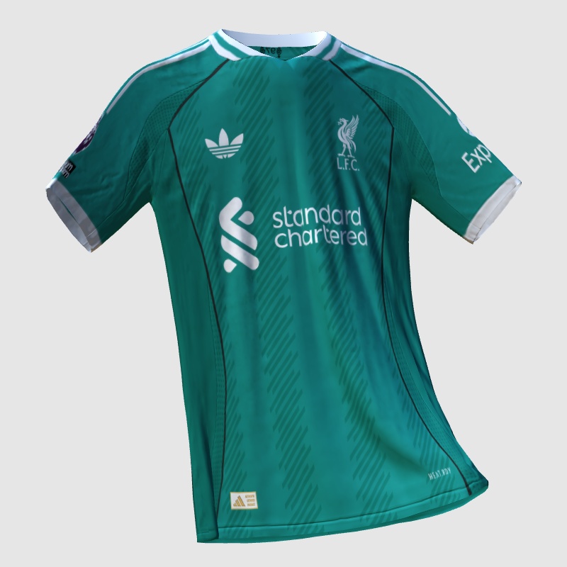 Liverpool 25/26 Adidas Third kit - FIFA Kit Creator Showcase
