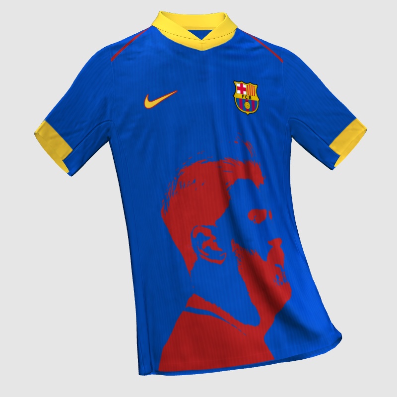 FC Barcelona Messi special kit - FIFA Kit Creator Showcase