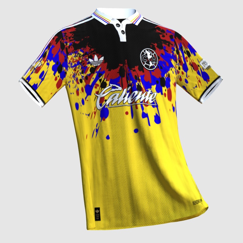 Club America (Splash) x Adidas / Comp Home Kit -6 - FIFA Kit Creator ...