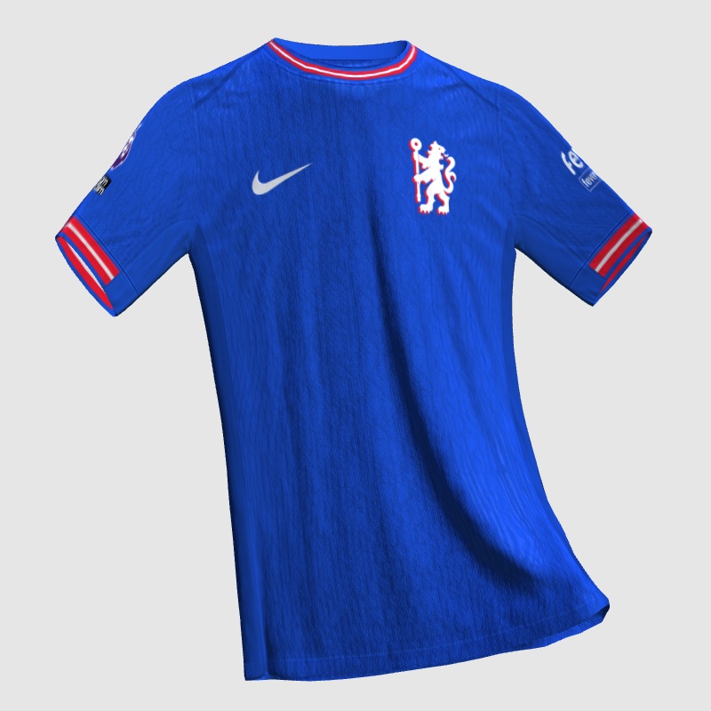 Chelsea 2025-26 Home kit concept v1 - FIFA Kit Creator Showcase