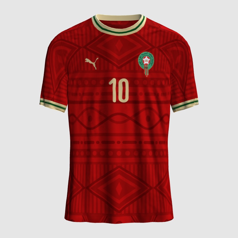 Morocco home concept - FIFA Kit Creator Showcase