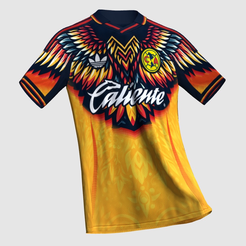 Club America home kit by Adidas - FIFA Kit Creator Showcase