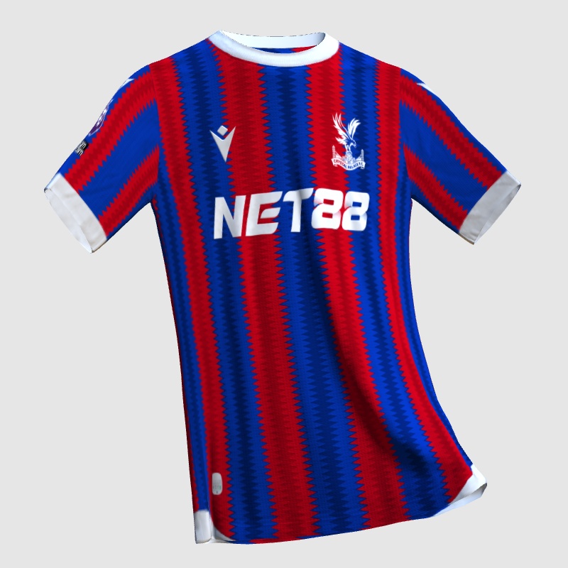 Crystal Palace 2025-26 Home kit concept - FIFA Kit Creator Showcase