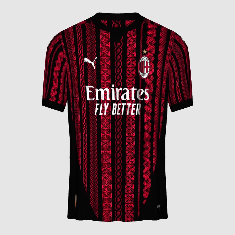 Ac Milan Fourth Kit Concept - FIFA Kit Creator Showcase
