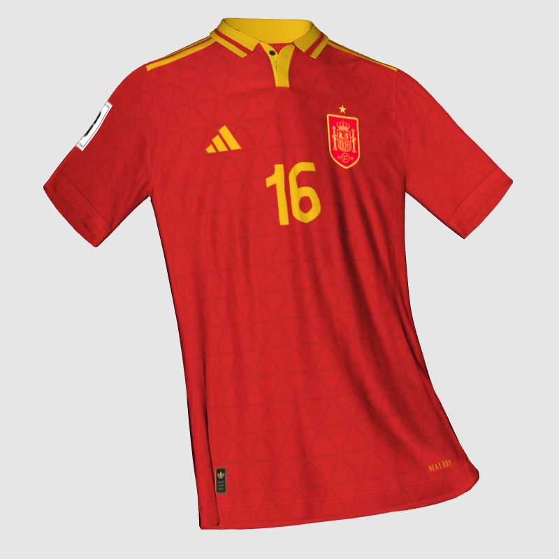 Spain 2026 World Cup Home Kit Concept - FIFA Kit Creator Showcase