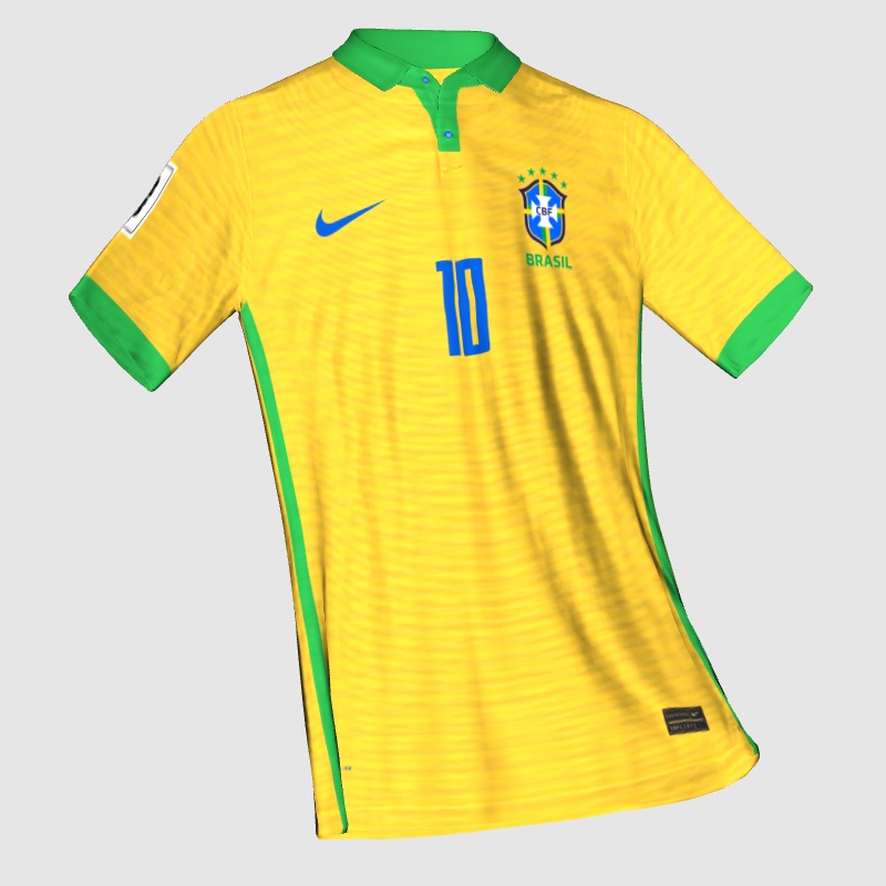 Brazil 2026 World Cup Home Kit Concept - FIFA Kit Creator Showcase