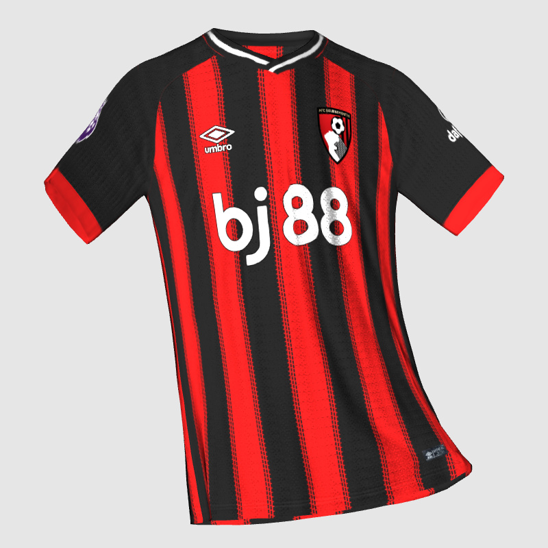 AFC Bournemouth 2025/26 Home Kit Concept - FIFA Kit Creator Showcase
