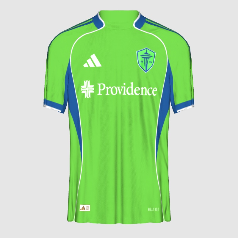 Adidas Seattle Sounders home kit concept - FIFA Kit Creator Showcase