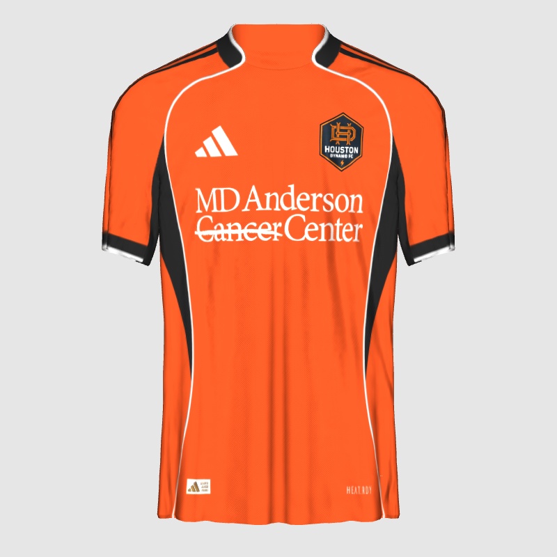 Adidas Houston Dynamo home kit concept - FIFA Kit Creator Showcase