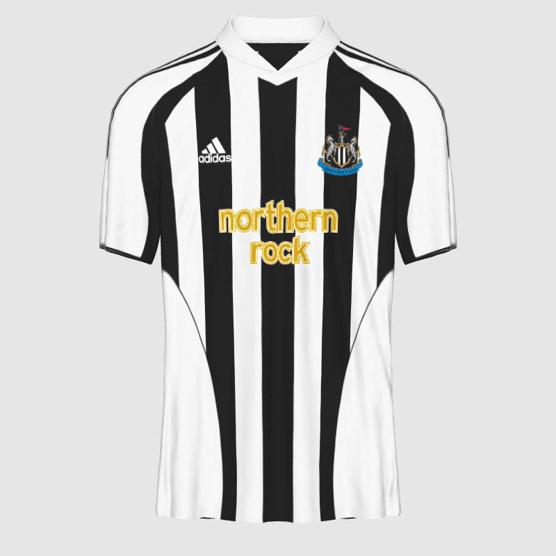 Newcastle United 2006/07 home - FIFA Kit Creator Showcase