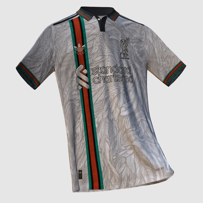 Liverpool x Adidas x Gucci special kit (concept) - FIFA Kit Creator ...