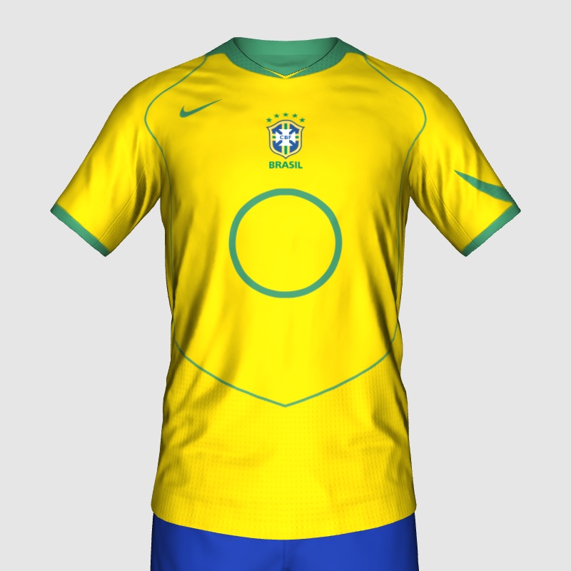 Brasil Home 2004 - FIFA Kit Creator Showcase