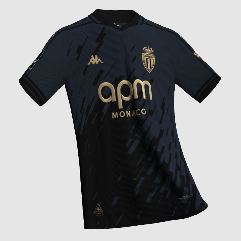 AS Monaco 25/26 3rd Concept - FIFA Kit Creator Showcase